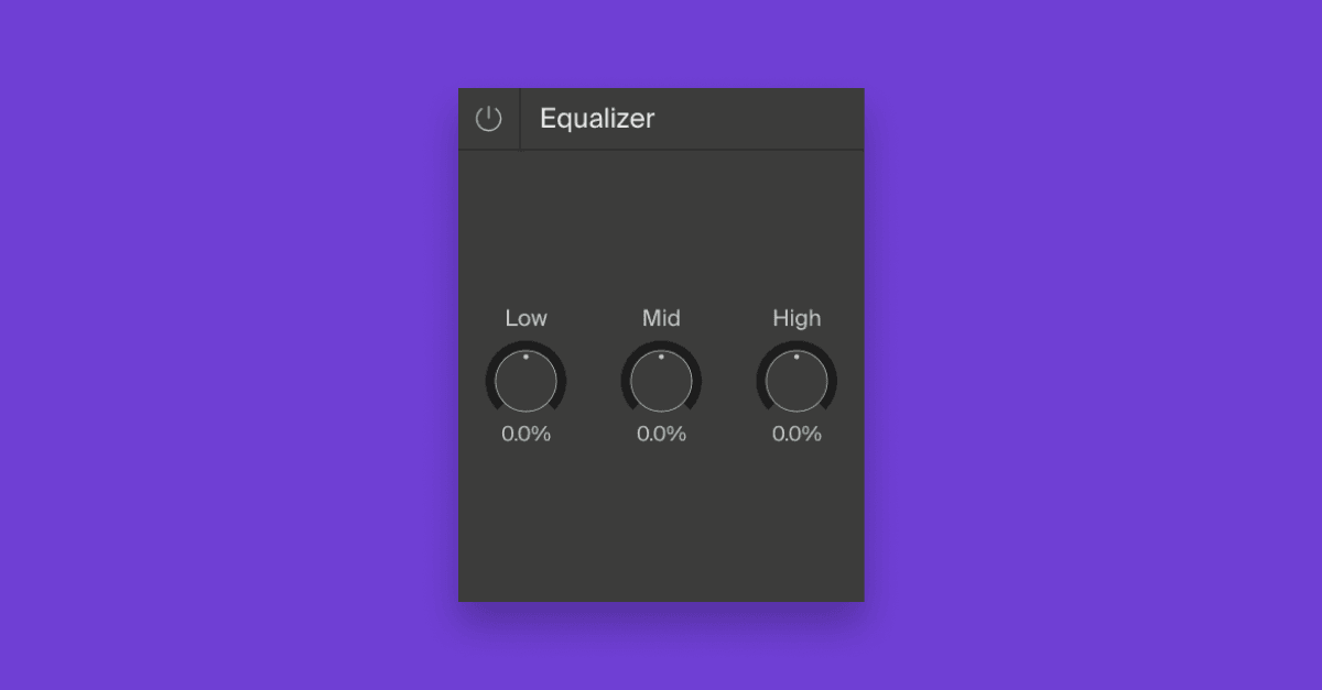 Equalizer | Sculpt your sound with an audio eq | Soundation